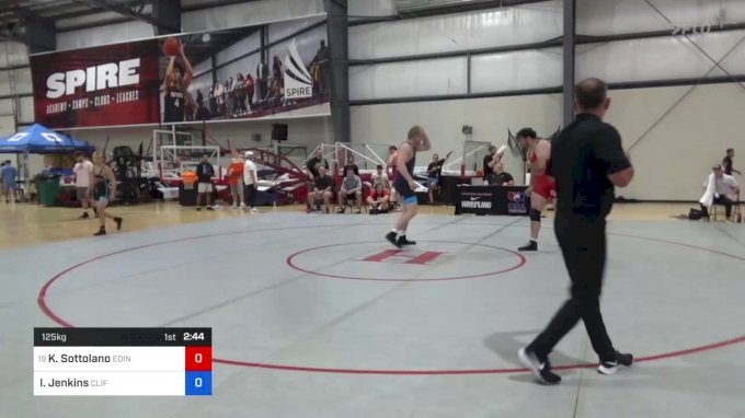 125 kg Round Of 64 - Kade Sottolano, Edinboro Regional Training Center ...