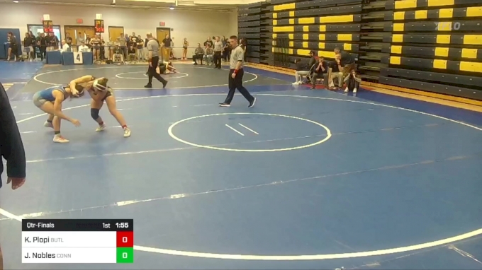 136 lbs Qtr-finals - Kaitlynn Plopi, Butler vs Janayah Nobles ...