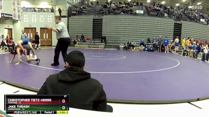 175 lbs Semis & 1st Wrestleback (8 Team) - Jake Thrash, Homestead vs ...