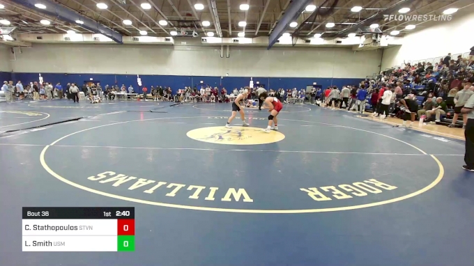 165 lbs Round Of 32 - Chris Stathopoulos, Stevens vs Logan Smith ...