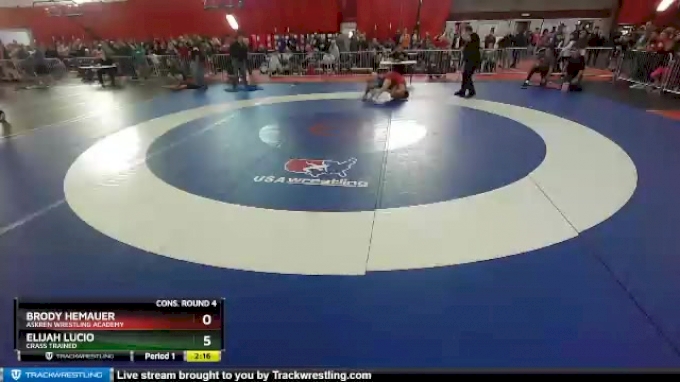 170 lbs Cons. Round 4 - Brody Hemauer, Askren Wrestling Academy vs ...