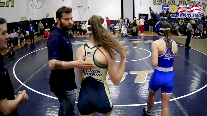 112 lbs Cons. Round 3 - Sienna Stutz, Butler vs Drea Stone, South Park Hs