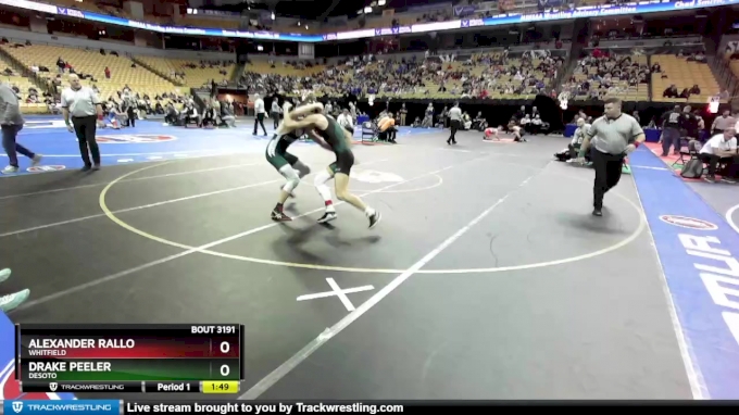 138 Class 3 lbs Quarterfinal - Alexander Rallo, Whitfield vs Drake ...