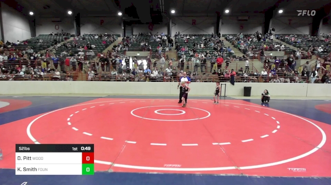 52 lbs Consi Of 4 - Dorian Pitt, Woodstock City Wrestling vs Kaden ...