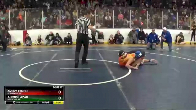 110 lbs 1st Place Match - Avery Lynch, Plainwell WC vs Alexis Lazar ...