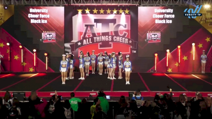 University Cheer Force - Black Ice [2024 L3 Senior 1] 2024 ATC Bellevue ...