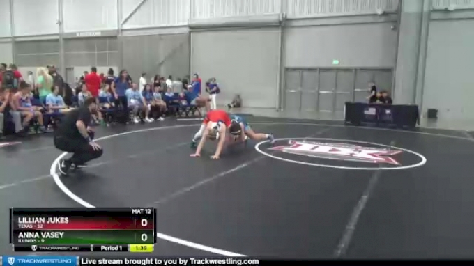 145 lbs Semis & 1st Wb (8 Team) - Lillian Jukes, Texas vs Anna Vasey ...