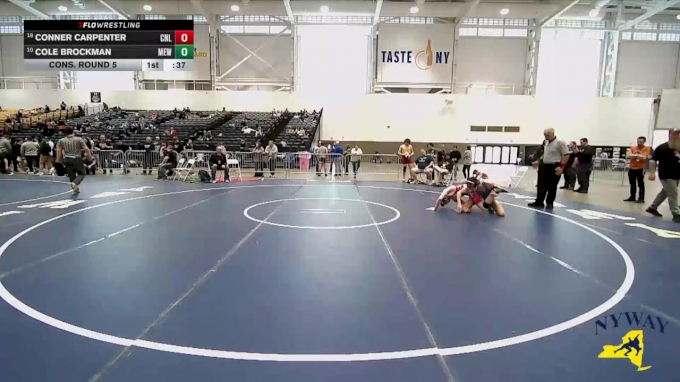 152 lbs Cons. Round 5 - Cole Brockman, Mongoose Elite Wrestling vs ...