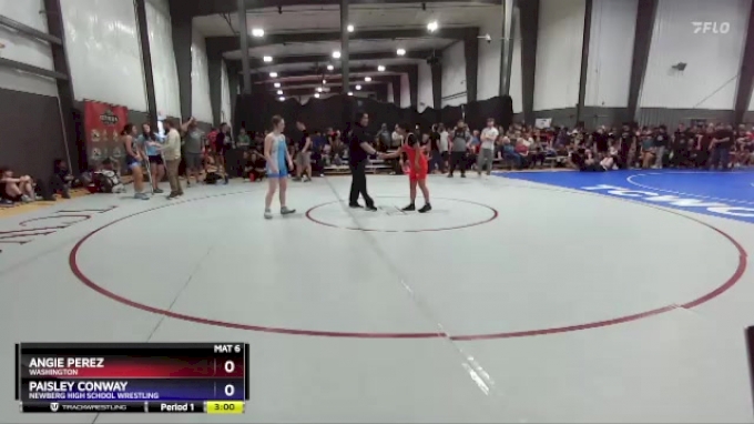 115 lbs Semifinal - Angie Perez, Washington vs Paisley Conway, Newberg ...
