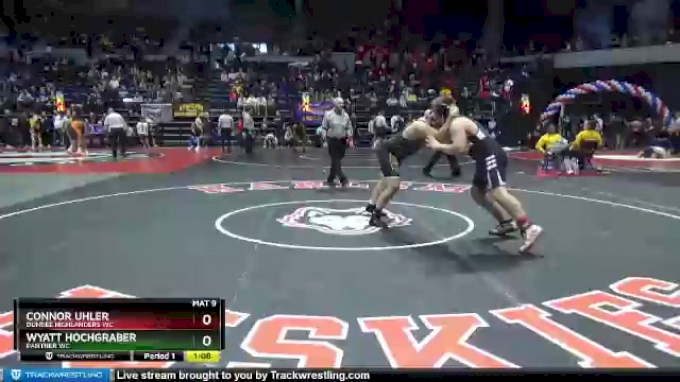 215 lbs Cons. Round 5 - Connor Uhler, Dundee Highlanders WC vs Wyatt ...