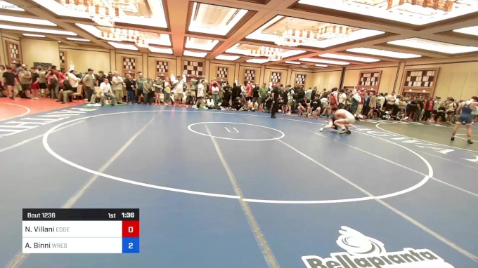 126 kg Consi Of 16 #1 - Nicholas Villani, Edge Wrestling vs Andrew ...