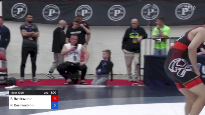 57 kg Cons 16 #2 - Ronnie Ramirez, Walnut High School Wrestling vs ...