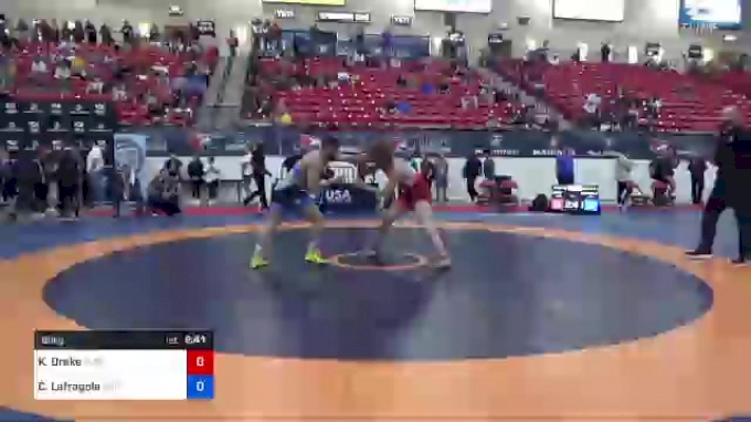 86 kg Consi Of 8 #1 - Kohl Drake, Alpha Pack Wrestling vs Christian ...