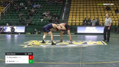 197 lbs Consolation - Dylan Reynolds, Edinboro University vs Greg ...