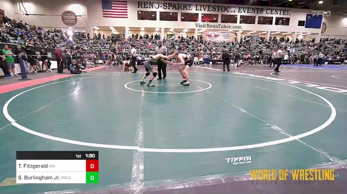 135 lbs Round Of 128 - Timmy Fitzgerald, RedWave Wrestling vs Steven ...