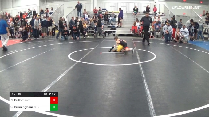 Round Of 16 - Braylon Pullom, Fostoria vs Silas Cunningham, Calhoun ...