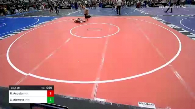64 lbs Consi Of 16 #2 - Roman Acosta, Oakdale vs Clint Alaways, Durham ...