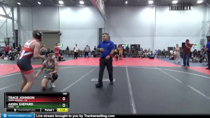 130 lbs Round 3 (4 Team) - Aiden Shepard, TNWC vs Trace Johnson, Terps ...