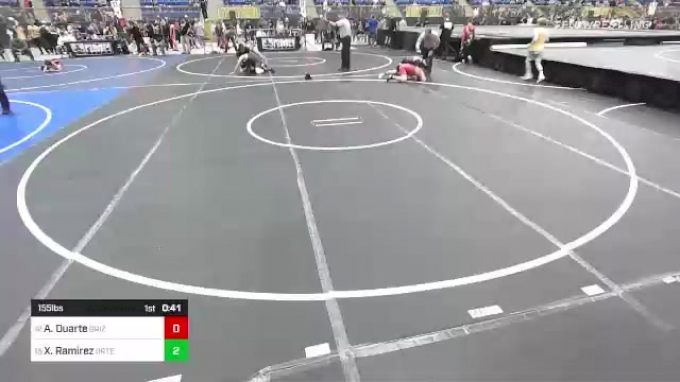 155 lbs Consi Of 16 #2 - Angelo Duarte, Grizzlies Bears vs Xavier ...