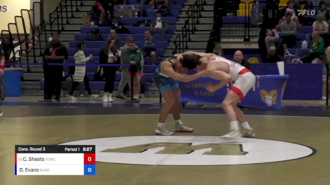 65 lbs Cons. Round 3 - Cutter Sheets, TMWC/ Cowboy Wrestling Club vs ...