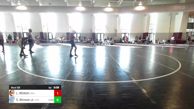 125 lbs Round Of 16 - LANDON REAUX, Campbell vs Cameron Stinson Jr ...