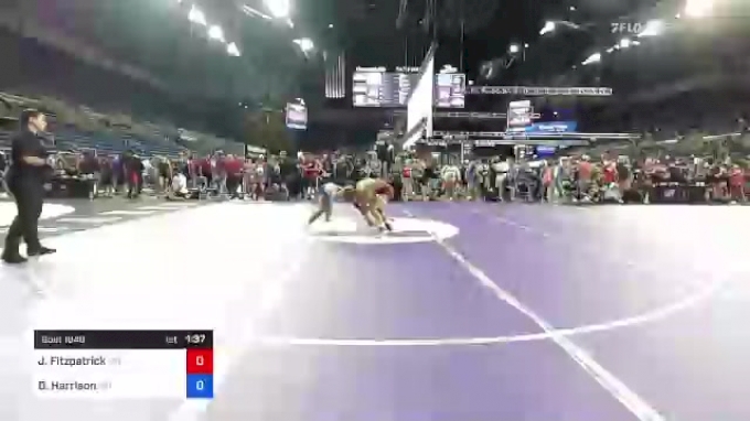 106 lbs Consi Of 32 #2 - Jacob Fitzpatrick, Minnesota vs Devon Harrison ...