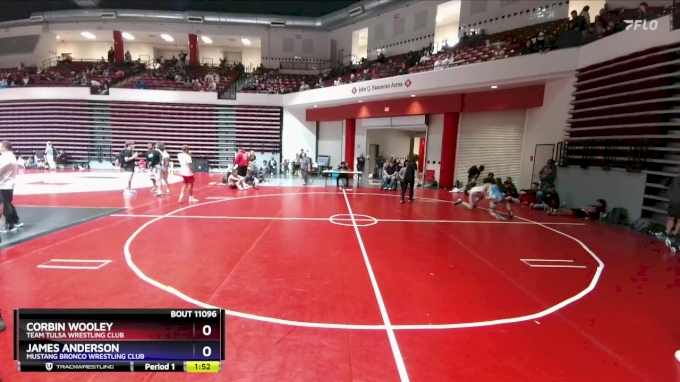 144 lbs Cons. Semi - Corbin Wooley, Team Tulsa Wrestling Club vs James ...