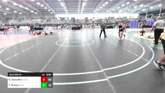 120 lbs 5th Place - Gideon Gonzalez, Team MAGA 45 vs Talen Brown, Quest ...