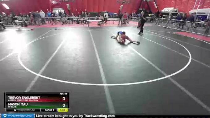 132 lbs Cons. Round 5 - Trevor Englebert, Askren Wrestling Academy vs ...