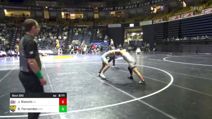 165 lbs Quarterfinal - Joey Bianchi, Little Rock vs Baylor Fernandes, N ...