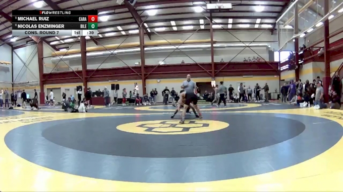 126 lbs Cons. Round 7 - Nicolas Enzminger, Bismarck Legacy vs Michael ...