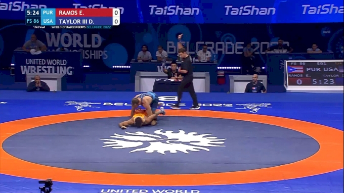 David Taylor vs Ethan Ramos Quarterfinal Scoring Highlight