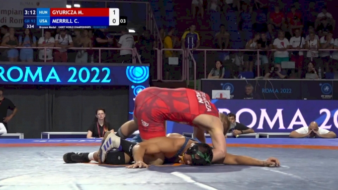 Cody Merrill vs Marcell Gyuricza Bronze Medal Scoring Highlight
