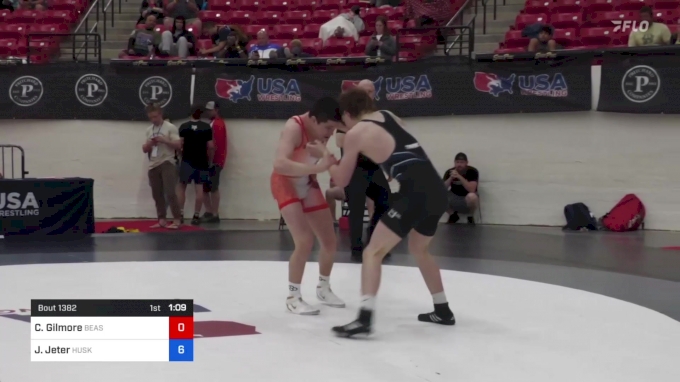 71 kg Rnd Of 16 - Cael Gilmore, Beast Mode Wrestling vs Joseph Jeter ...