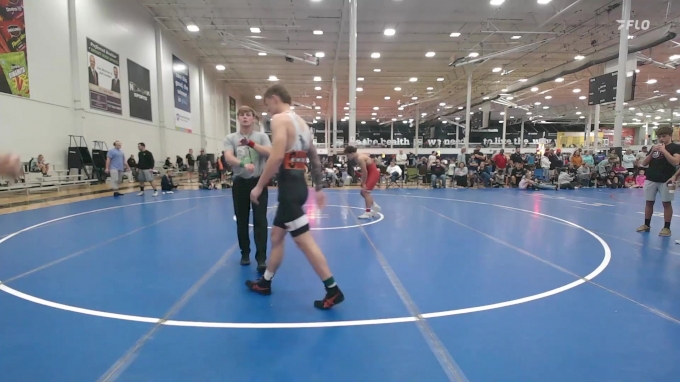 154 lbs 3rd Place - Gabe Ballard, Grit Mat Club Blue - HSC vs Gunnar Gossett, Team Shutt Garnett ...