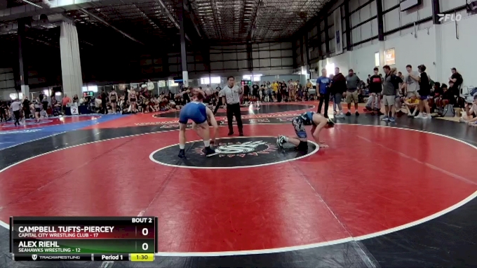 150 lbs Quarterfinals (8 Team) - Alex Riehl, SEAHAWKS WRESTLING vs ...