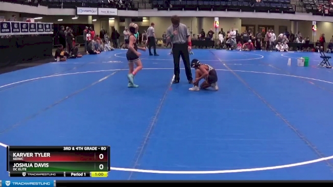 80 lbs 5th Place Match - Karver Tyler, NEIWC vs Joshua Davis, DC Elite