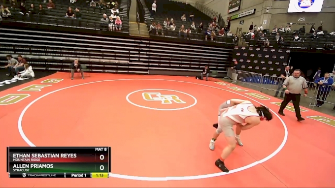 153 lbs Cons. Round 2 - Ethan Sebastian Reyes, Mountain Ridge vs Allen ...