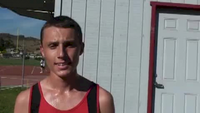 Dan Maxwell 1st Place Div. 4-5 Mt. Sac XC