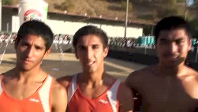 Daniel Rozales 1st Place Div. 3 Sweepstakes Mt. Sac XC