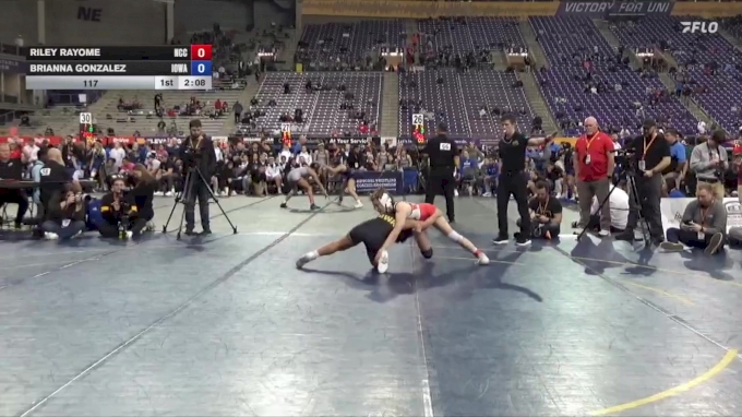 117 lbs Semis & 3rd Wb (16 Team) - Brianna Gonzalez, Iowa vs Riley ...