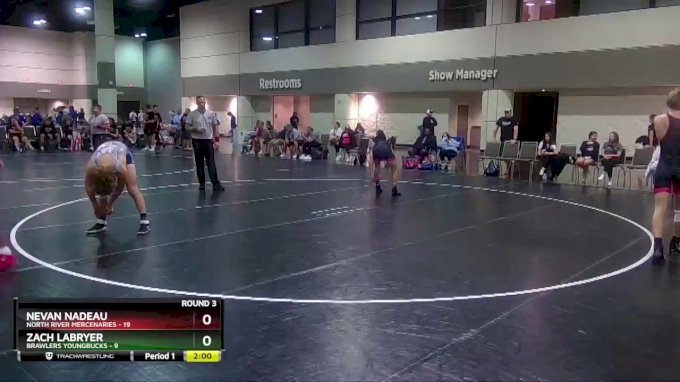 145 lbs Round 3 (16 Team) - Nevan Nadeau, North River Mercenaries vs ...