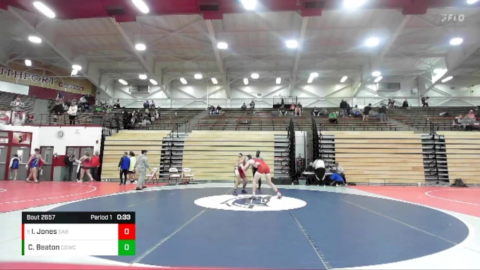 175 lbs Cons. Round 4 - Isaiah Jones, New Palestine vs Collin Beaton ...