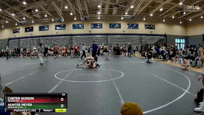 76 lbs Round 6 (8 Team) - Hunter Meyer, Brawler Elite vs Carter Hudson ...