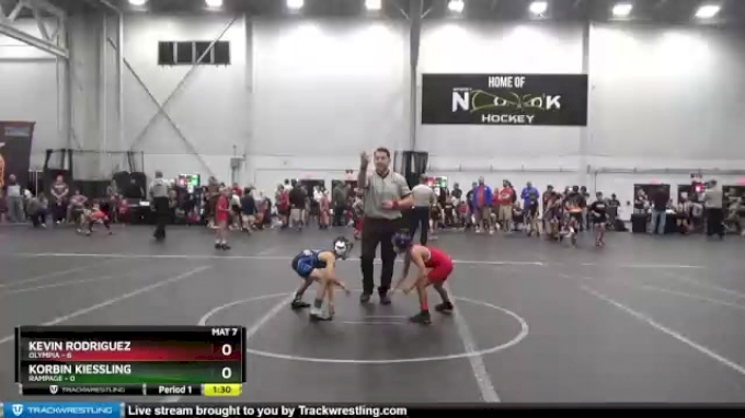 52 lbs Round 1 (4 Team) - Korbin Kiessling, Rampage vs Kevin Rodriguez ...