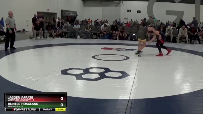 95 lbs Round 3 (6 Team) - Jagger Iafrate, Wrestling University vs ...