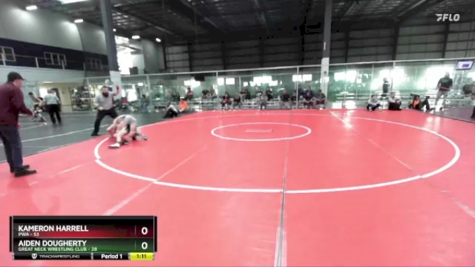 106 lbs Semifinal - Kameron Harrell, PWA vs Aiden Dougherty, Great Neck ...