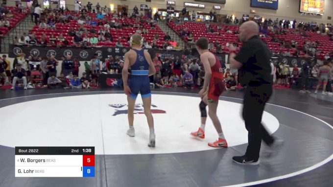 57 kg Final - Weston Borgers, Beast Mode Wrestling vs Gage Lohr, Berge ...