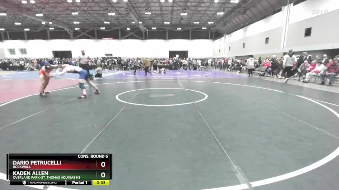 138 lbs Cons. Round 6 - Kaden Allen, Overland Park-St. Thomas Aquinas ...