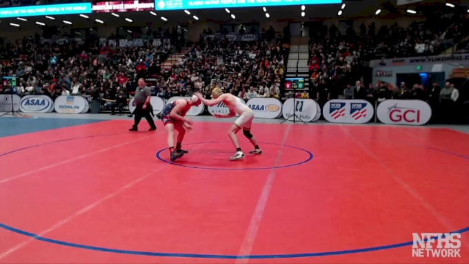 171 lbs 1st Place Match - Zane Gerlach, South Anchorage High School vs ...